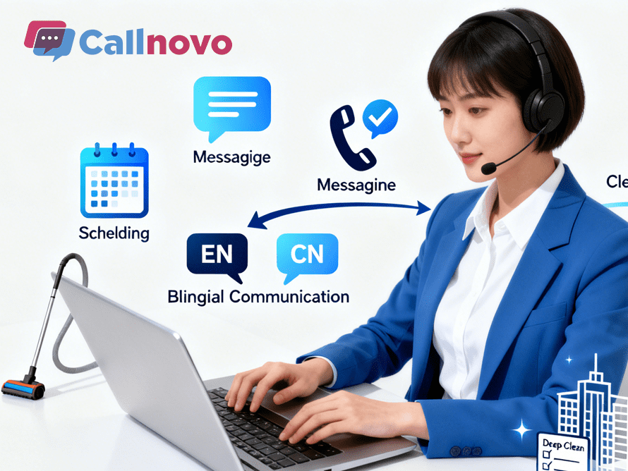 Cleaning Company Bilingual Virtual Assistant Services 2025